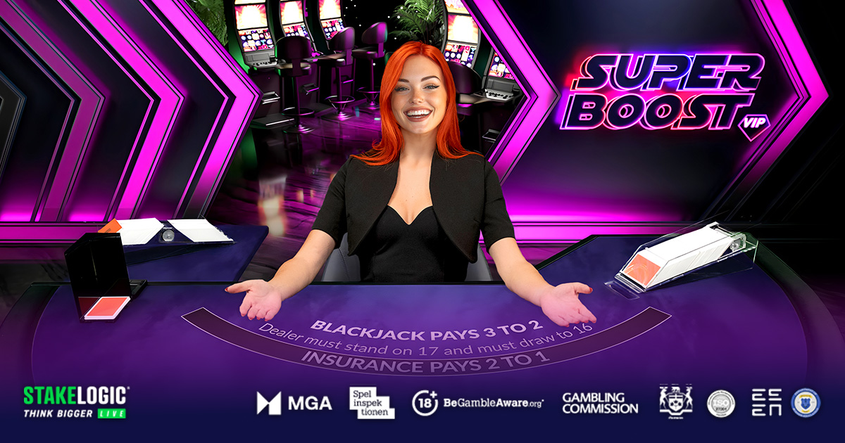 Super Boost Blackjack VIP | Stakelogic